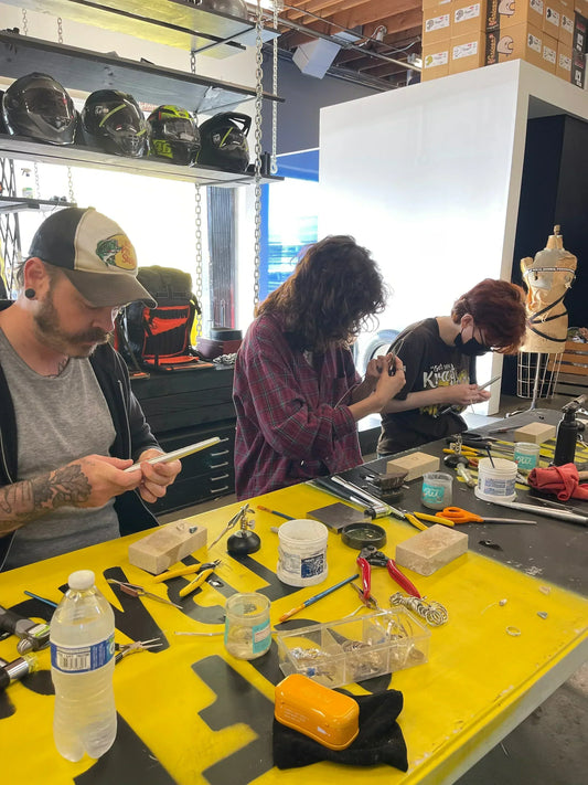 SILVERSMITH WORKSHOPS – hellbent silversmith