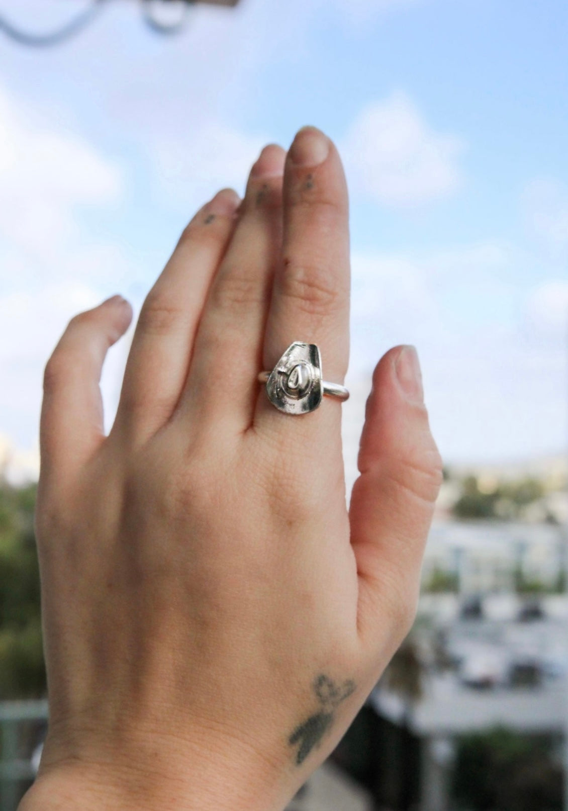 Sterling Silver Cowboy Hat Ring – hellbent silversmith